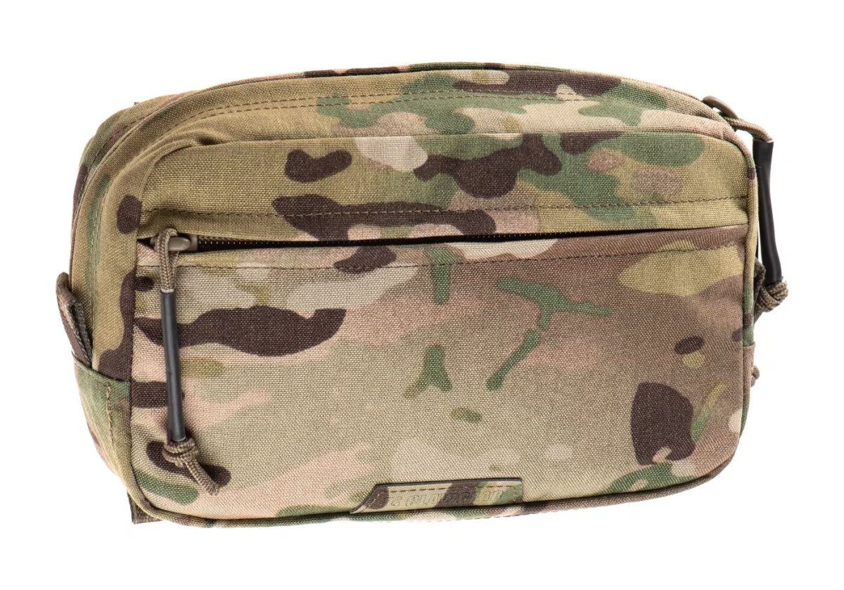Clawgear Medium Horizontal Utility Pouch Zipped Core - Multicam - Clawgear - VagtShop ApS